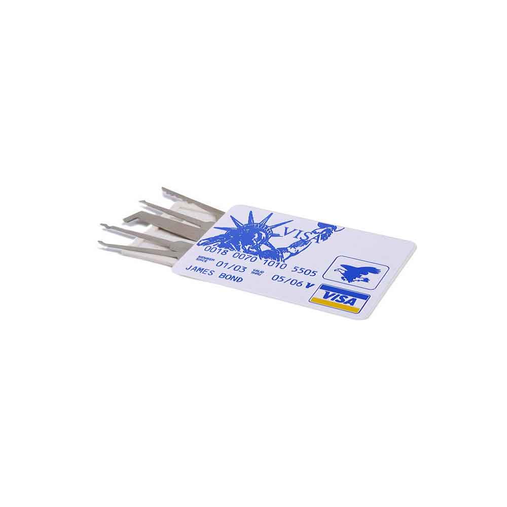 Credit Card Lock Pick Set - 5 Pieces Pocket Lock Pick Sets