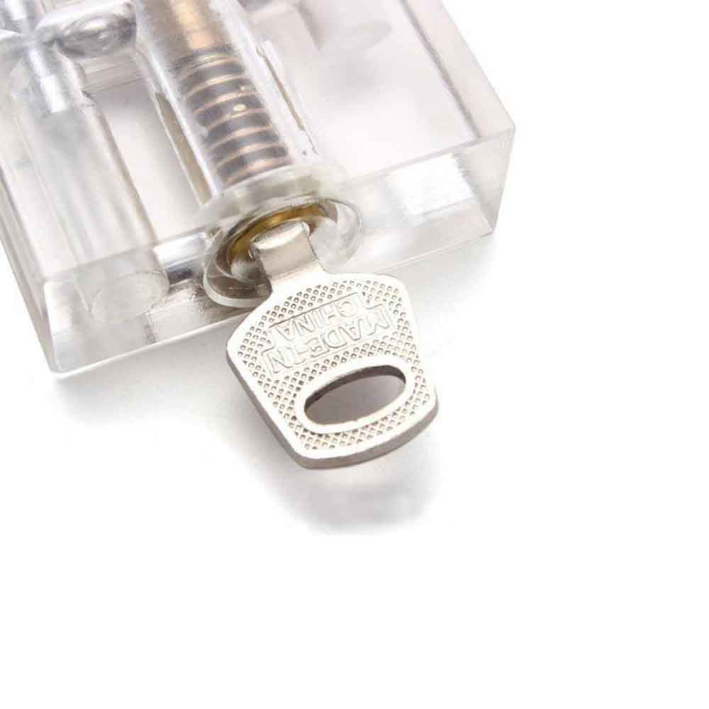 Beginner Clear Lock Picking Practice Padlock