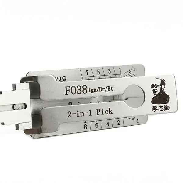 Lishi F038 2 in 1 Car Lock Picks Tool for Ford Lincoln