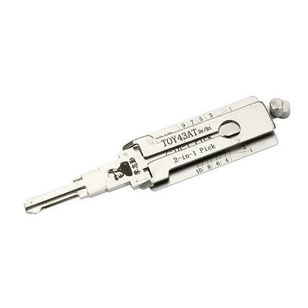 Lishi TOY43AT 2 in 1 Car Pick Tools Locksmith Tools