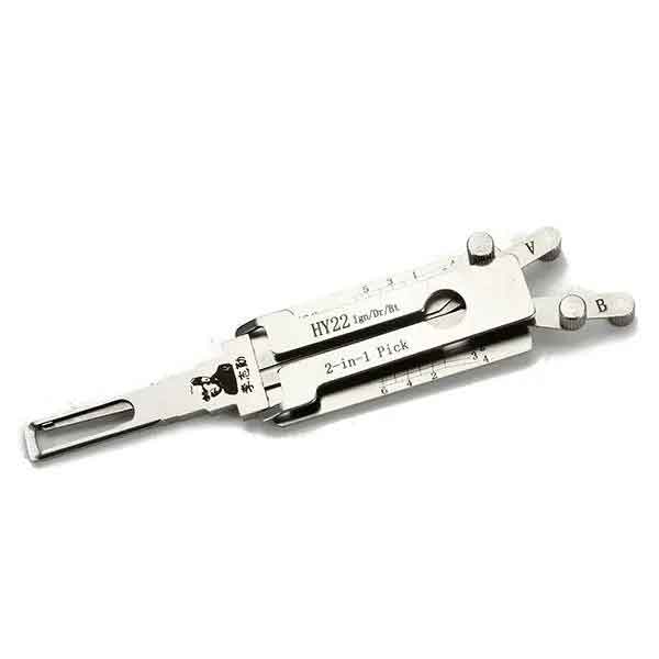 Lishi HY22 2 in 1 Decoder Car Lock Picks Tool