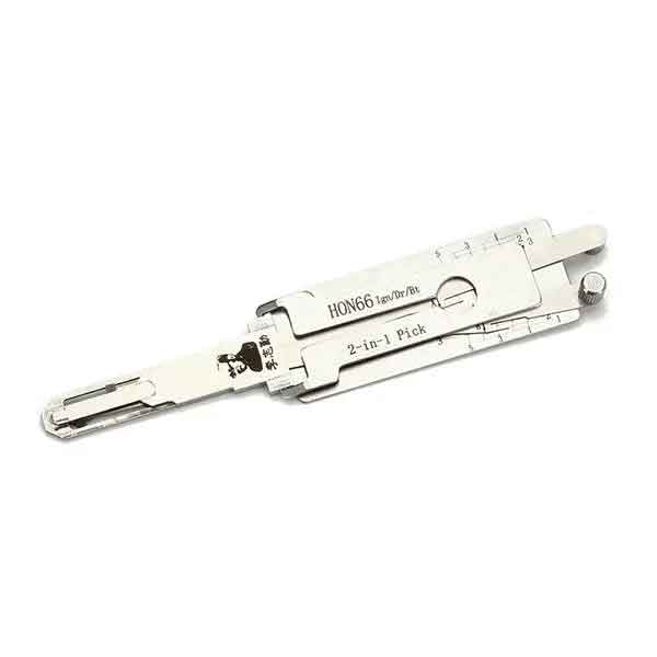 Lishi HON66 2 in 1 Car Door Lock Pick Decoder