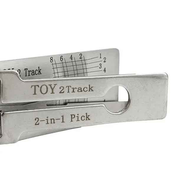 Lishi TOY 2Track 2 in 1 Lock Pick Decoder Locksmith Tools