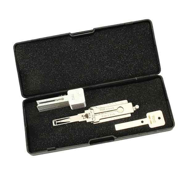 Lishi TOY 2Track 2 in 1 Lock Pick Decoder Locksmith Tools