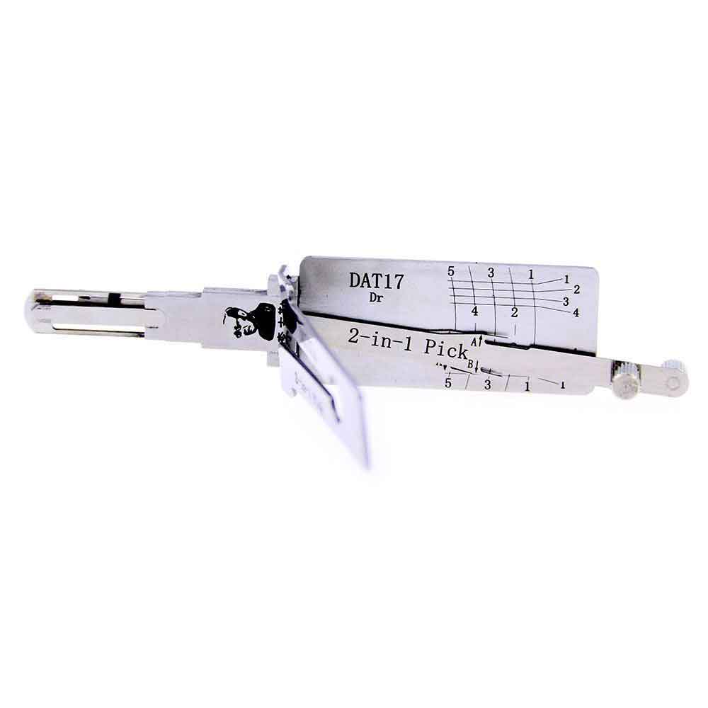 Original Authentic Lishi DAT17 2 in 1 Pick Tool Decoder