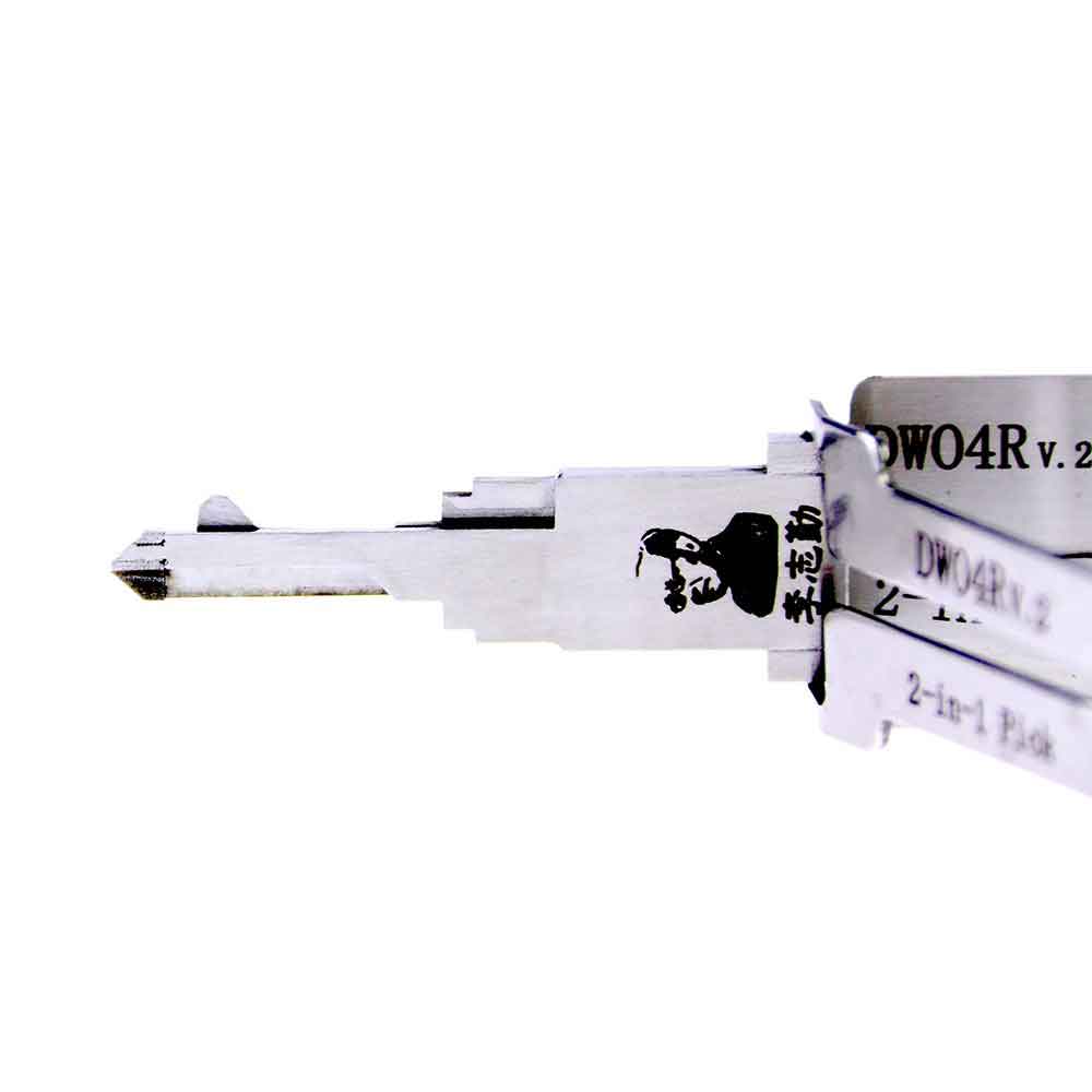 Original Authentic Lishi DWO4R 2 in 1 Decoder and Pick