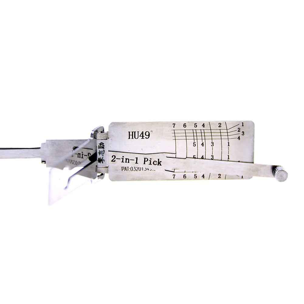 Original Authentic Lishi HU49 2 in 1 Lock Pick Decoder
