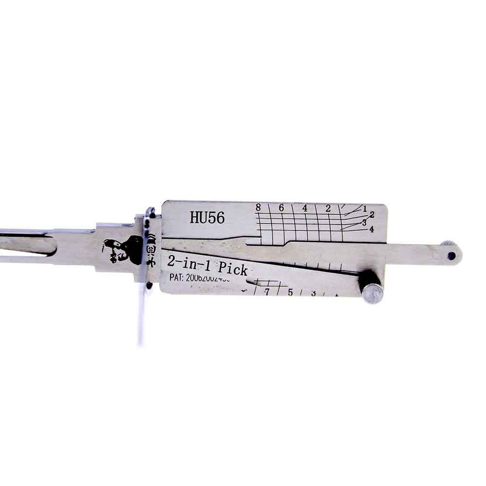 Original Authentic Lishi HU56 2 in 1 Lock Pick Tool Decoder