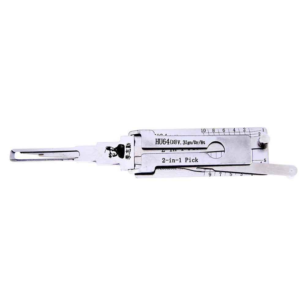 Original Authentic Lishi HU64 2 in 1 Decoder and Pick