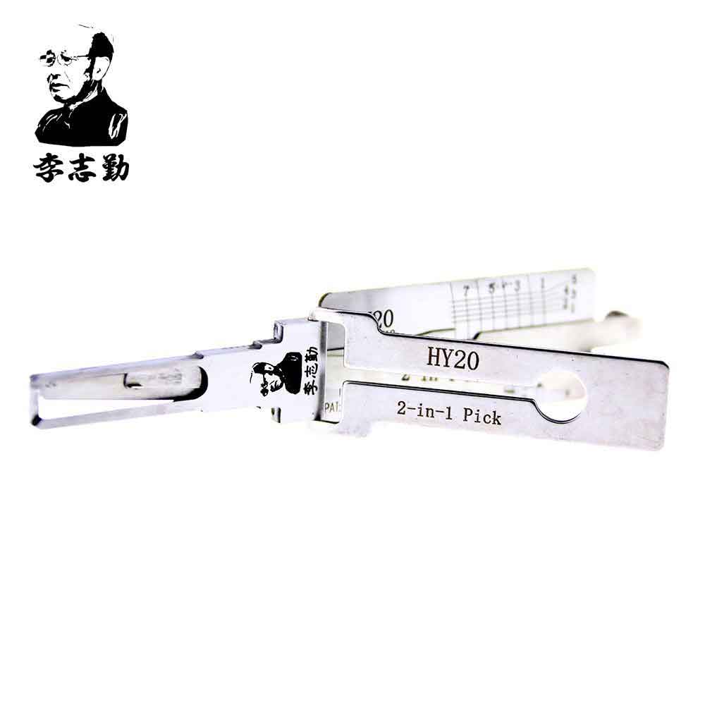 Original Authentic Lishi HY20 2 in 1 Lock Pick Tool Decoder