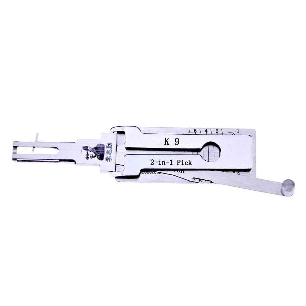 Original Authentic Lishi K9 2 in 1 Decoder and Pick Tool