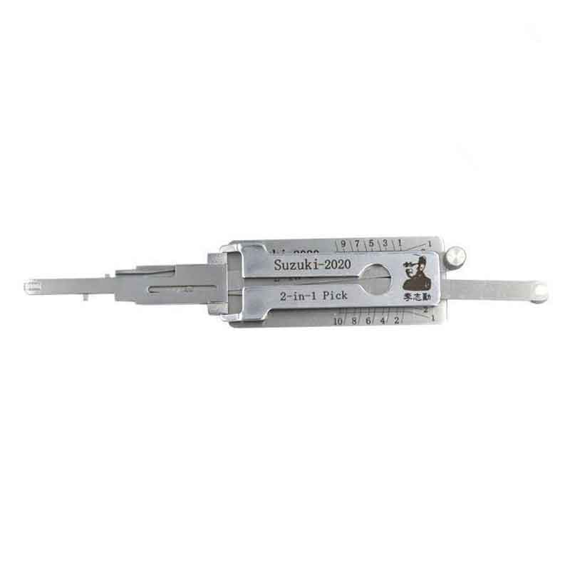 Original Authentic Lishi Suzuki-2020 2 in 1 Decoder Tool
