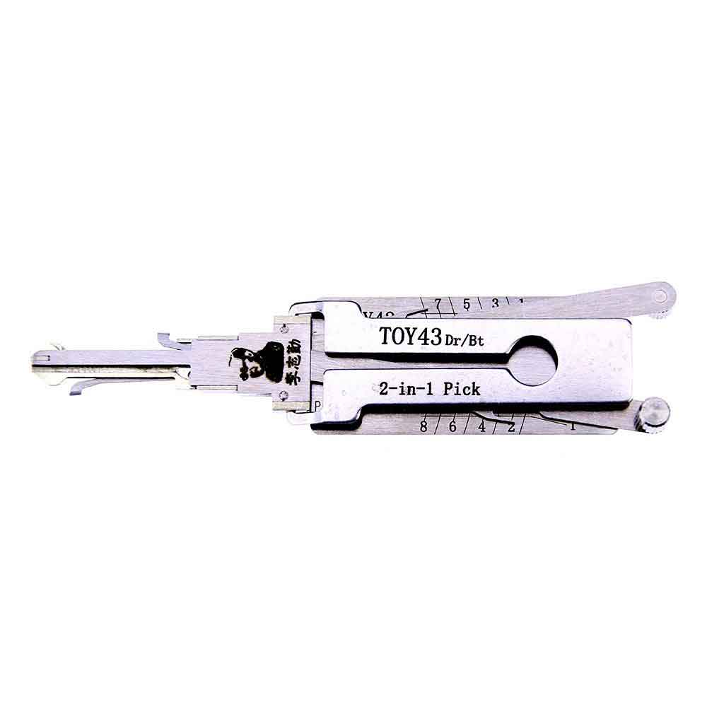 Original Authentic Lishi TOY43 2 in 1 Decoder and Pick Tool