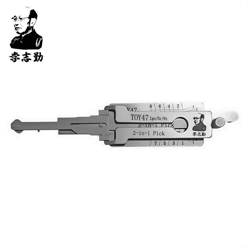 Original Authentic Lishi TOY47 2 in 1 Decoder and Pick Tool