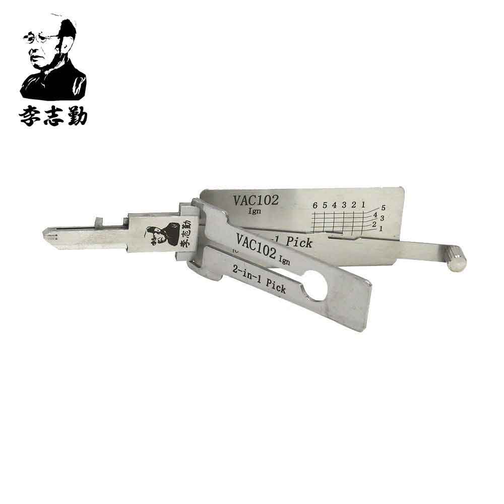 Original Authentic Lishi VAC102 2 in 1 Lock Pick Tool Decoder