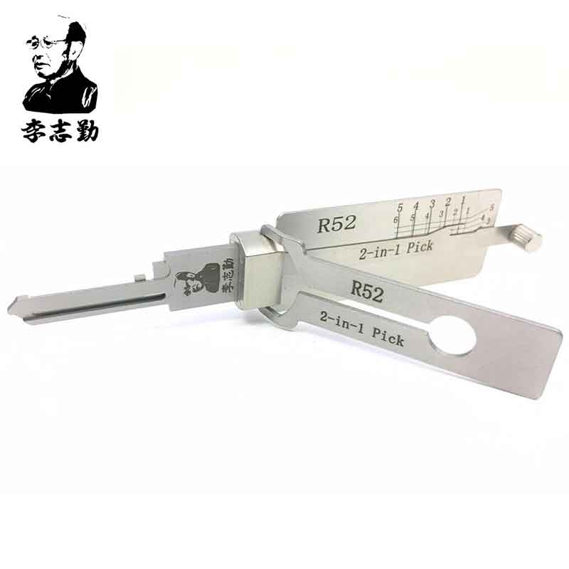 Original Authentic Lishi R52 2-in-1 Lock Pick Decoder