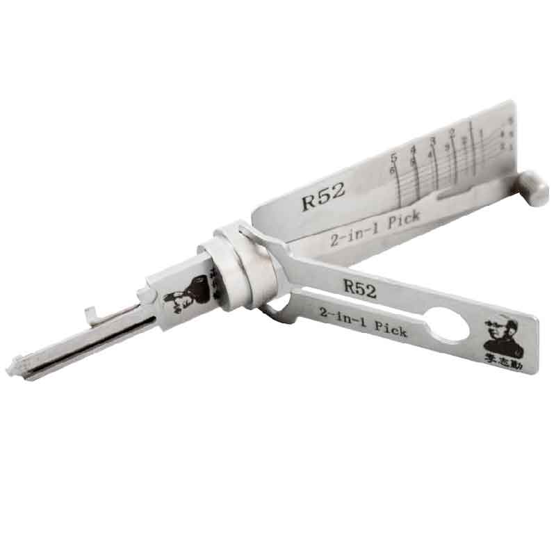 Original Authentic Lishi R52 2-in-1 Lock Pick Decoder
