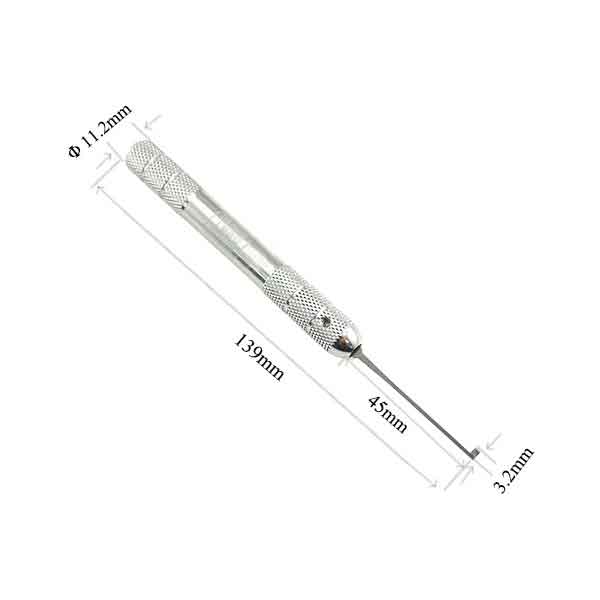 10 Pieces Round Aluminium Handle Lock Tools