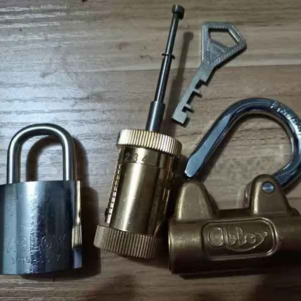 Haoshi Abloy Lock Pick Tool and Decoder Cylinder