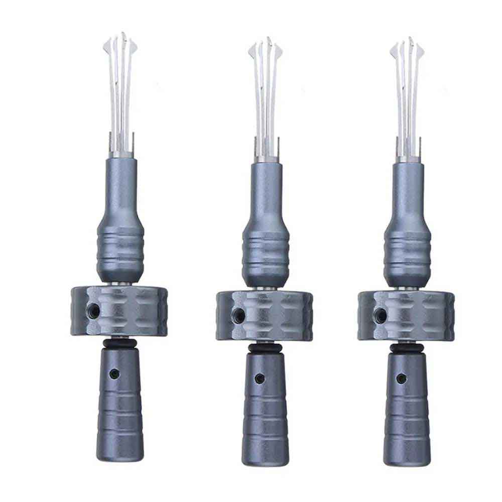 3Pcs Stainless Steel Cross Hand Tool Lock Picks Set