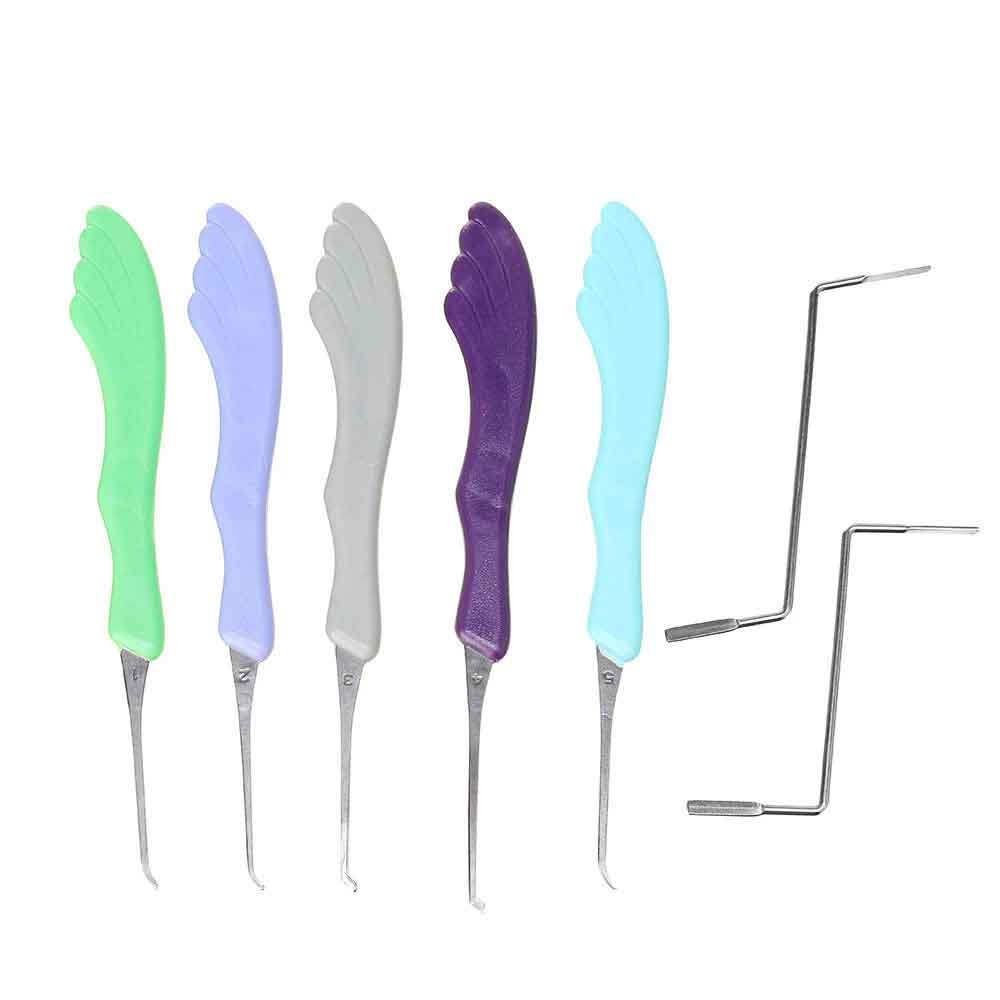 7 Pcs Lock Break Key Extractor Removal Hook Needle