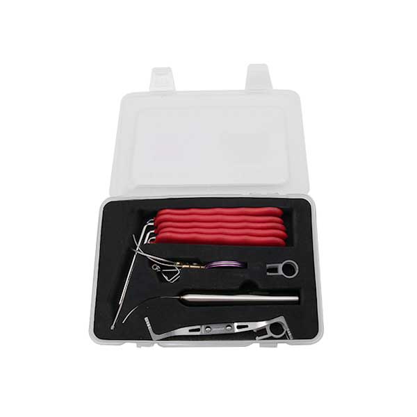 Car Lock Tool Set L Type Needle Fiber Magnifier