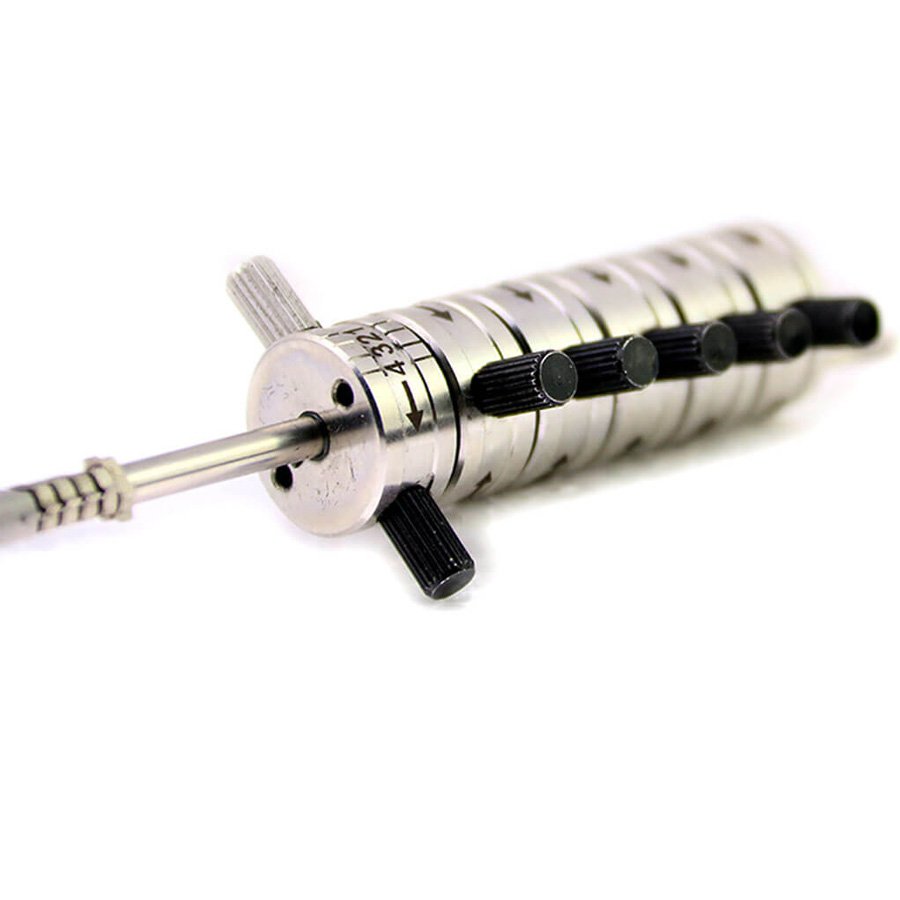 Professional 6 Cut Tibbe Pick and Decoder Set for Ford Lock