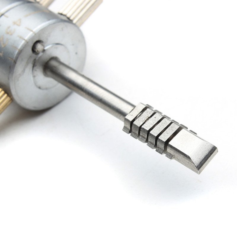 6 Cut Ford Tibbe Pick and Decoder Tool