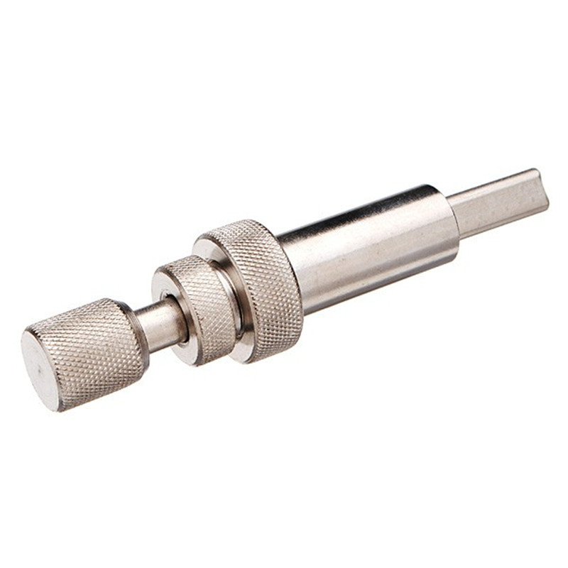 11 Pins Two-row Semi Circle Keyway, Dimple Spring Loaded Bump Lock Tool
