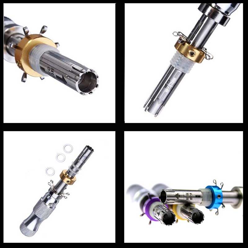 3 Pieces Tubular Lock Pick Set 7.0mm, 7.5mm, 7.8mm with Transparent ...