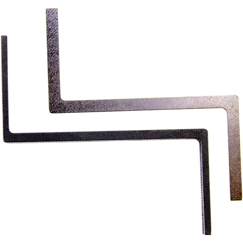 10 Pieces Dimple Kaba Lock Pick Tool with Transparent Kaba Practice Lock