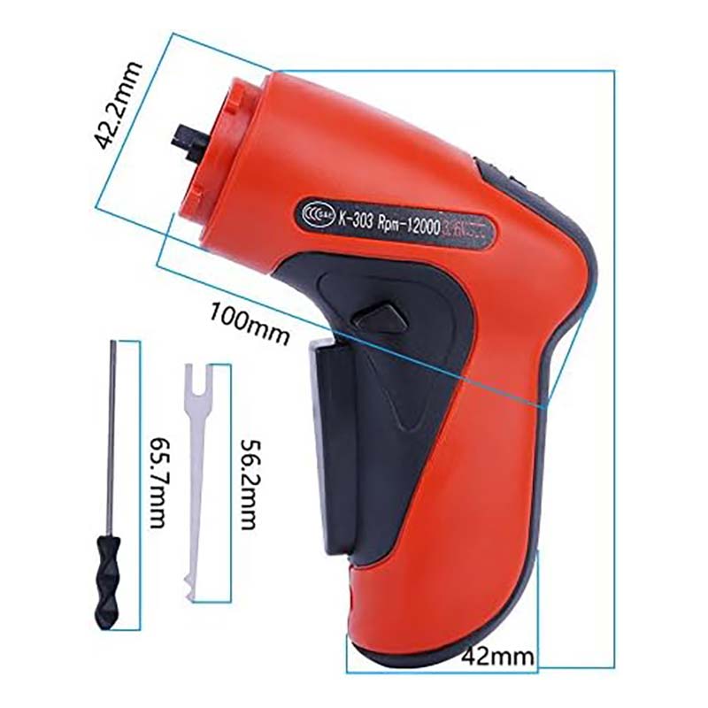 Electric Lock Pick Gun with Credit Card Lock Pick Kit and Blue Practice Padlock, Locksmith Lock ...