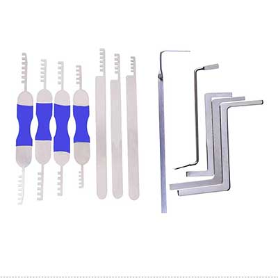 Comb Lock Pick Set, Comb lockpicking tools at Lockpickmall