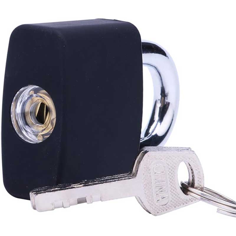 6 Pieces Lockpick Training Locks with Black Lock Cover, Lock Picking ...