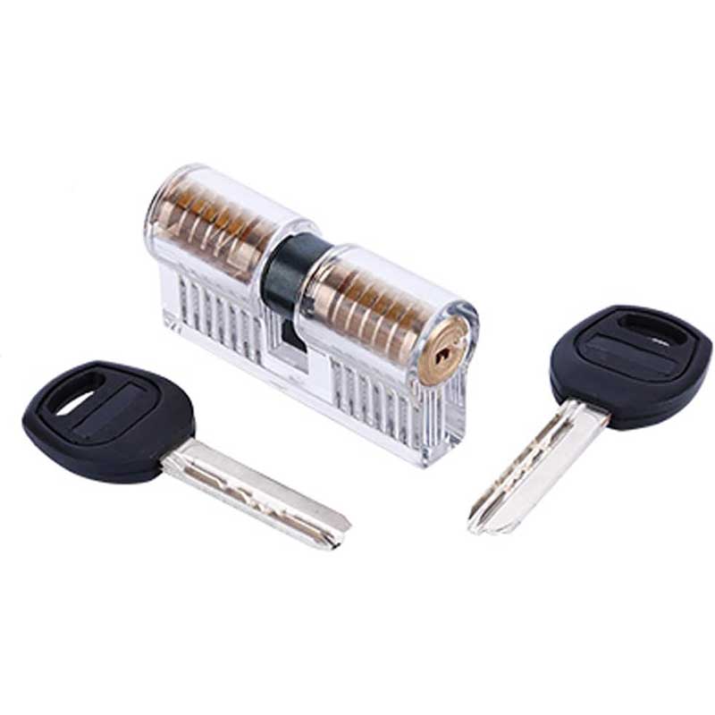 4 Pieces Transparent Practice Locks, Training Tools for Beginners and ...