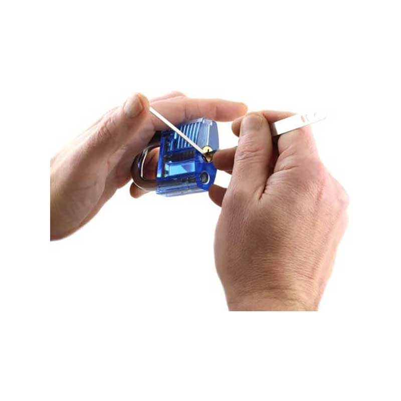 10 Pieces Lock Pick Set with Leather Wallet, Lock Pick Tools for ...