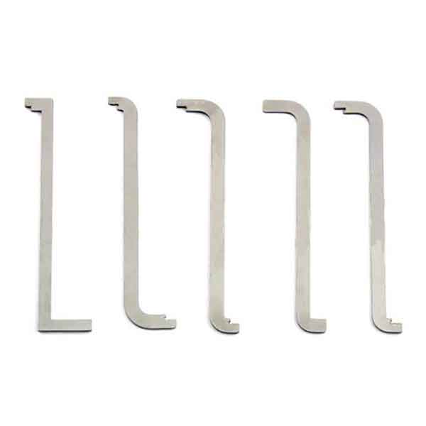 9 Pieces Comb Lock Pick Tool Set with 5 Pieces Tension Wrench Tool