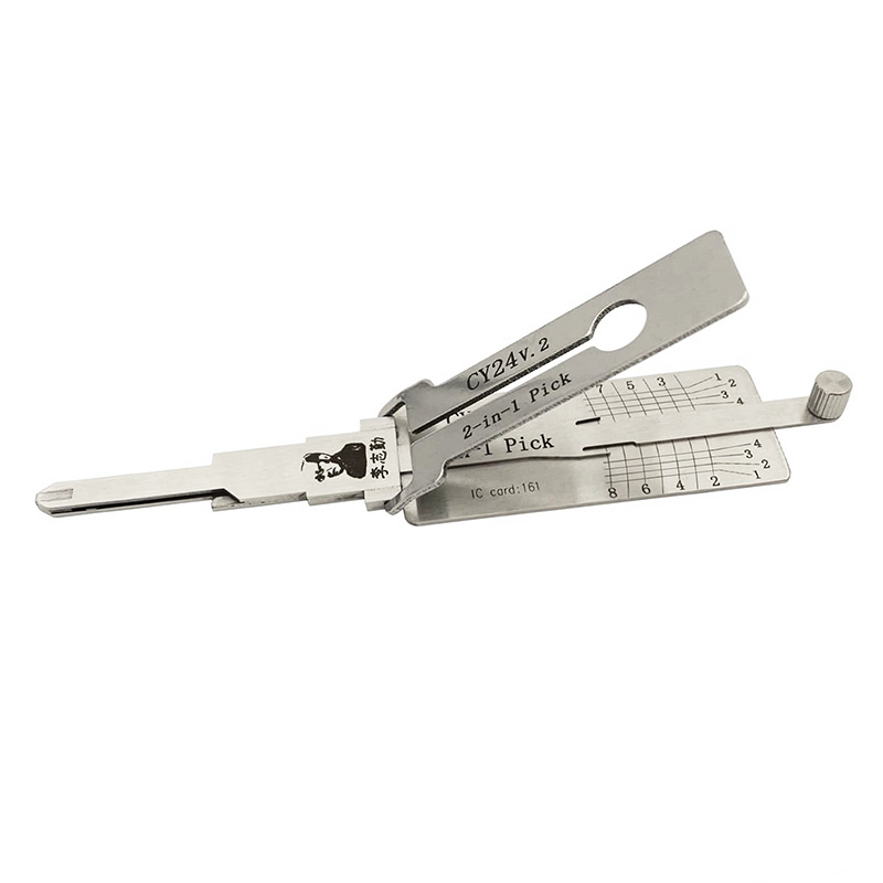 Lishi CY24 2 in 1 Car Decoder Unlock Tool