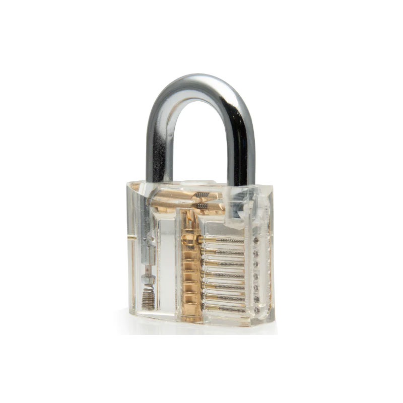 35 Pieces Premium Lock Pick Kit with 24 Pieces Lock Pick Kit, 1 Lock ...