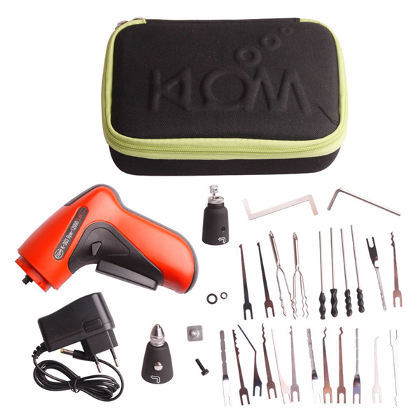 KLOM Electric Lock Pick Gun Basic User Guide - lockpickmall.com
