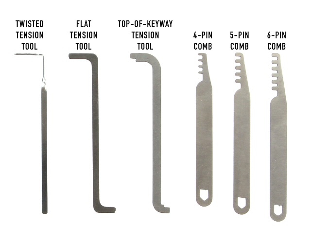 Lock Picking Tools Types and What Each Lock Picking Tools Does ...