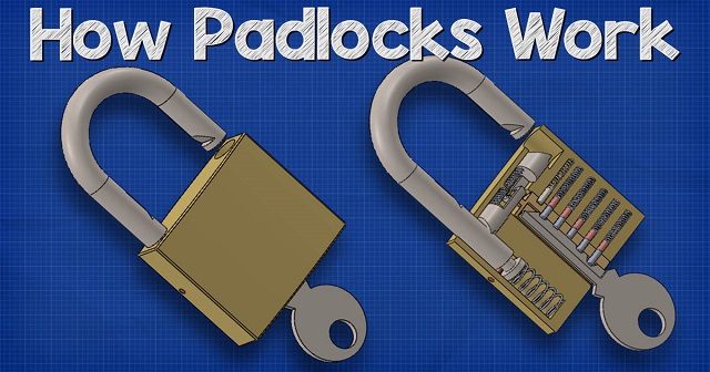 What is the difference between a lock and padlock and How Padlocks Work ...